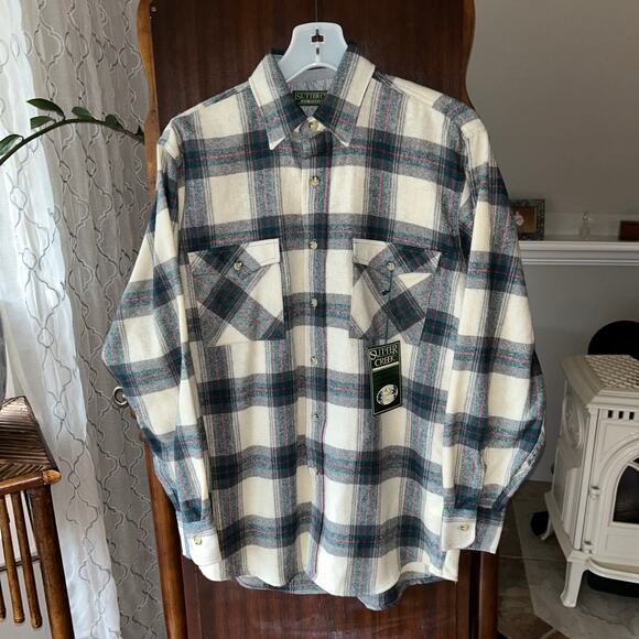 Sutter creek | Shirts | Nos Vtg 8s Levis Sutter Creek Wool Plaid ...